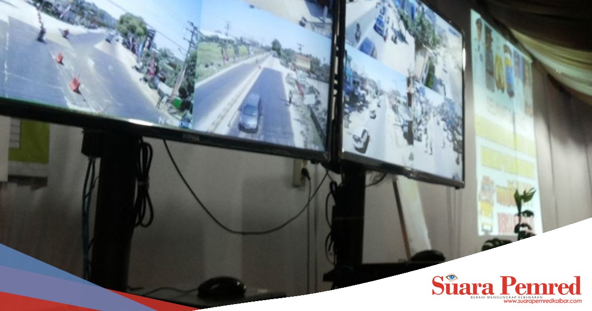 Arus Lalu Lintas di Kota Nanga Pinoh Terpantau CCTV — Suarapemredkalbar.com
