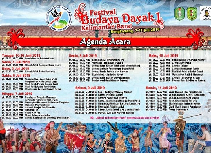 Festival Budaya Dayak Kalbar I Angkat Kearifan Lokal ...