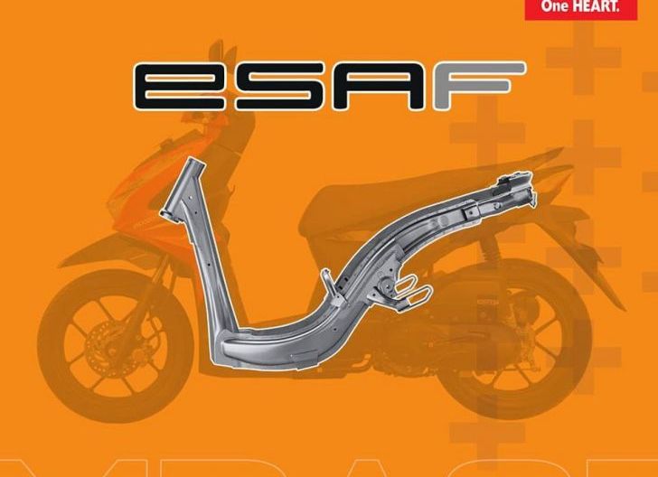Ini Keunggulan Rangka eSAF yang Disematkan pada Honda BEAT ...