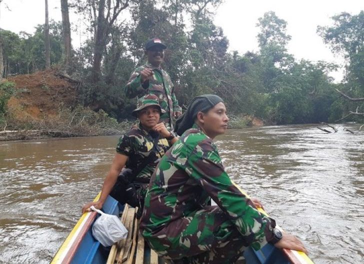 Danramil Pulau Maya Karimata, Menemani Dansatgas TMMD Reg Ke-108 Kodim ...