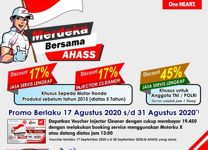 Ini Cara Mendapatkan Servis Motor Gratis di AHASS Honda Kalbar, Promo ...