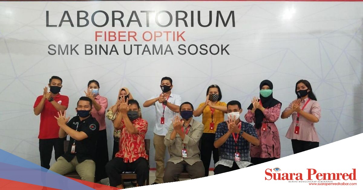 Guru TKJ SMK Bina Utama Sosok Dibekali Penggunan Lab Fiber Optik ...