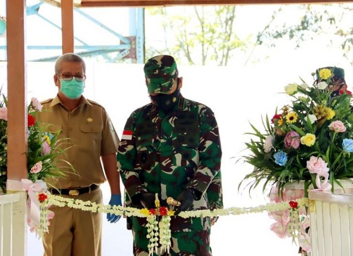 Pangdam XII/Tpr Resmikan Laboratorium PCR dan Ruang Hemodialisa Rumkit ...