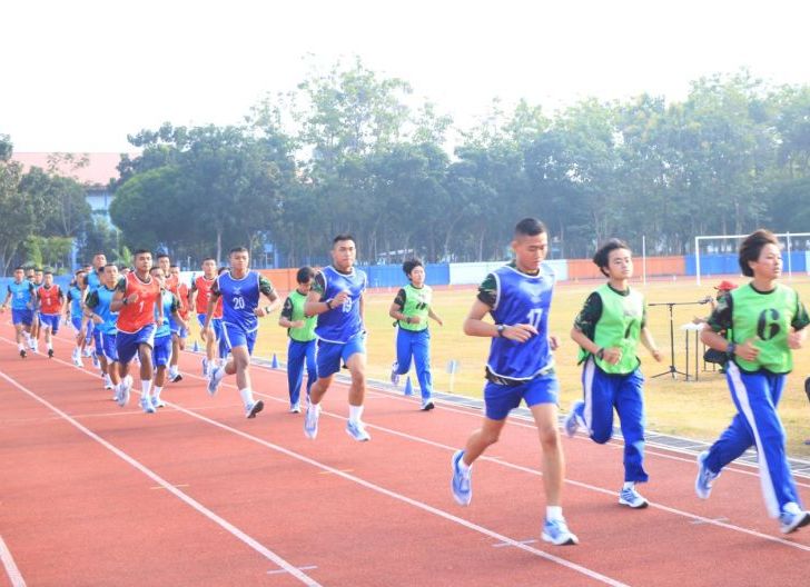 Karbol Tingkat III Akademi Angkatan Udara Laksanakan Test Samapta ...