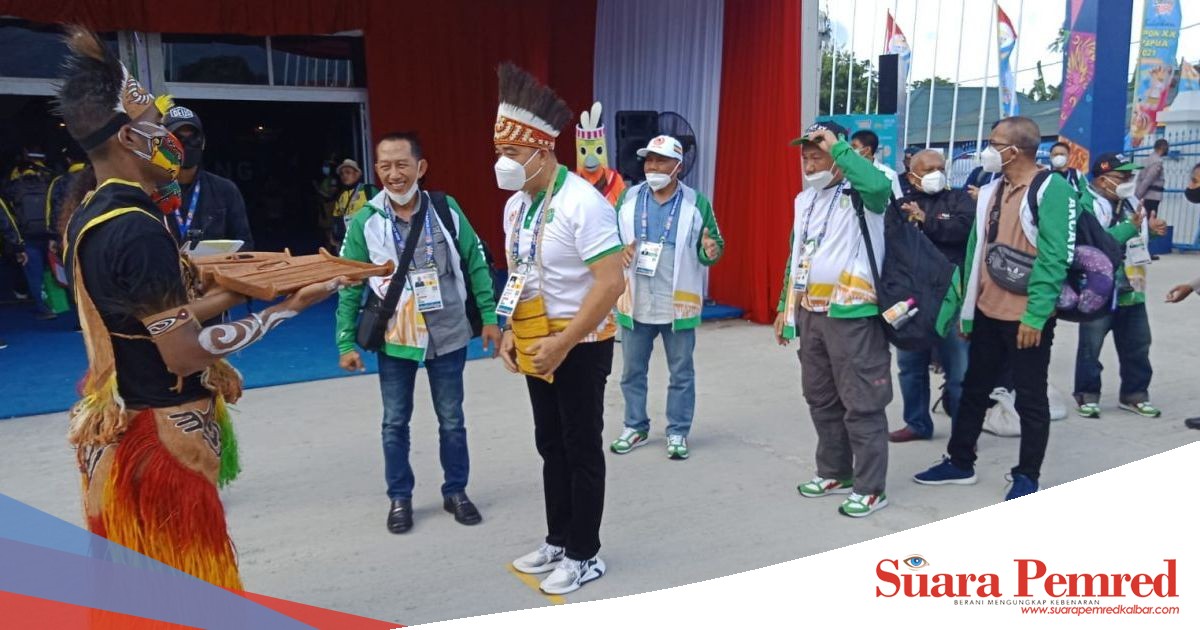 Kontingen PON Kalbar Mulai Tiba di Papua, Tim Official Persiapkan ...