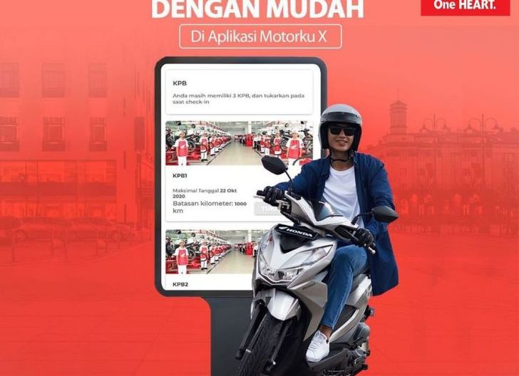 Mudahkan Konsumen Sepeda Motor Honda saat Servis tanpa KPB, Aplikasi ...