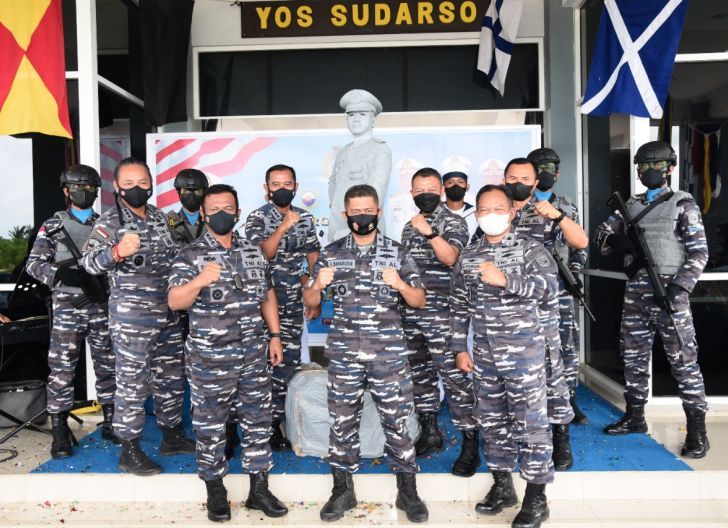 Meriahkan Syukuran Hari Armada RI Ke 76 di Lantamal XII Pontianak ...