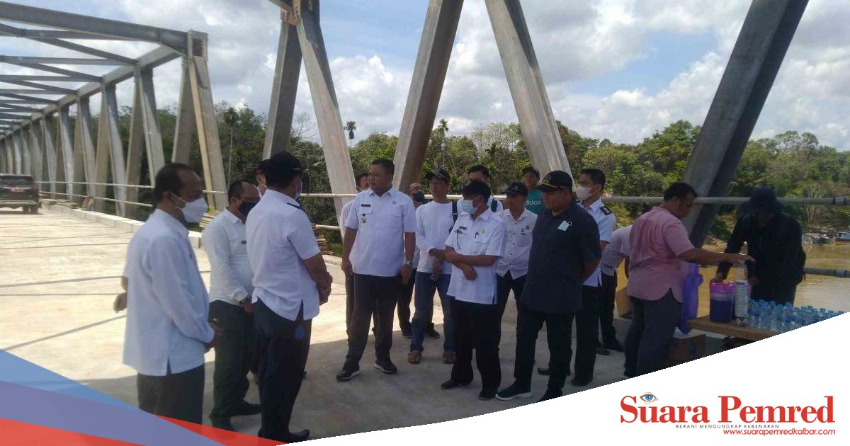 Jembatan Melawi 2 Tak Lama Lagi Tuntas — Suarapemredkalbar.com