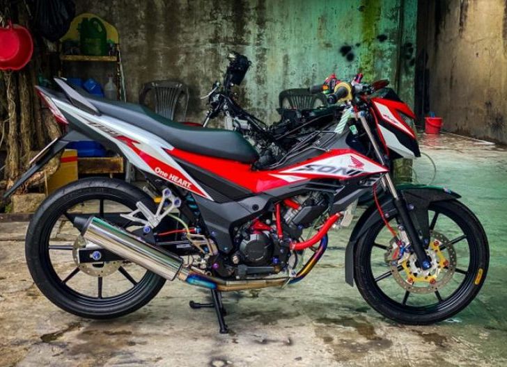 Semakin Gahar dan Macho, Ini Hasil Modifikasi Honda Sonic 150R ...