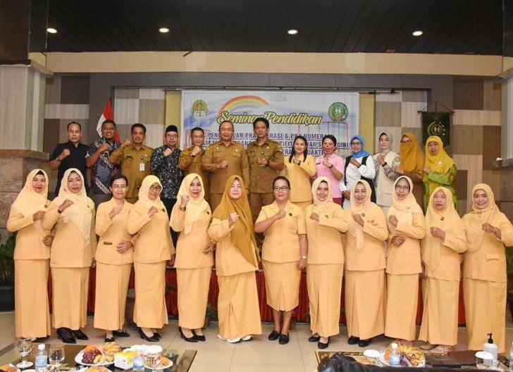 Buka Seminar Pendidikan Anak Usia Dini Sekda Apresiasi Dpc Goptki