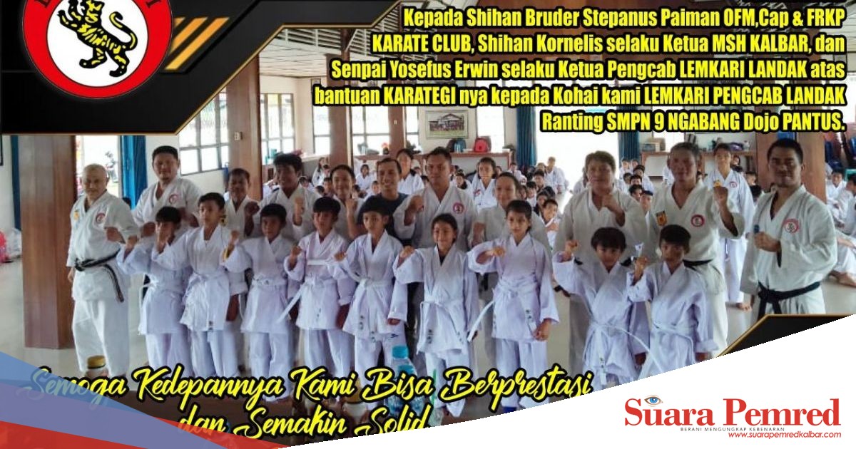 Semarak Ujian Sabuk Kenaikan Tingkat Lemkari Pengcab Kabupaten Landak ...