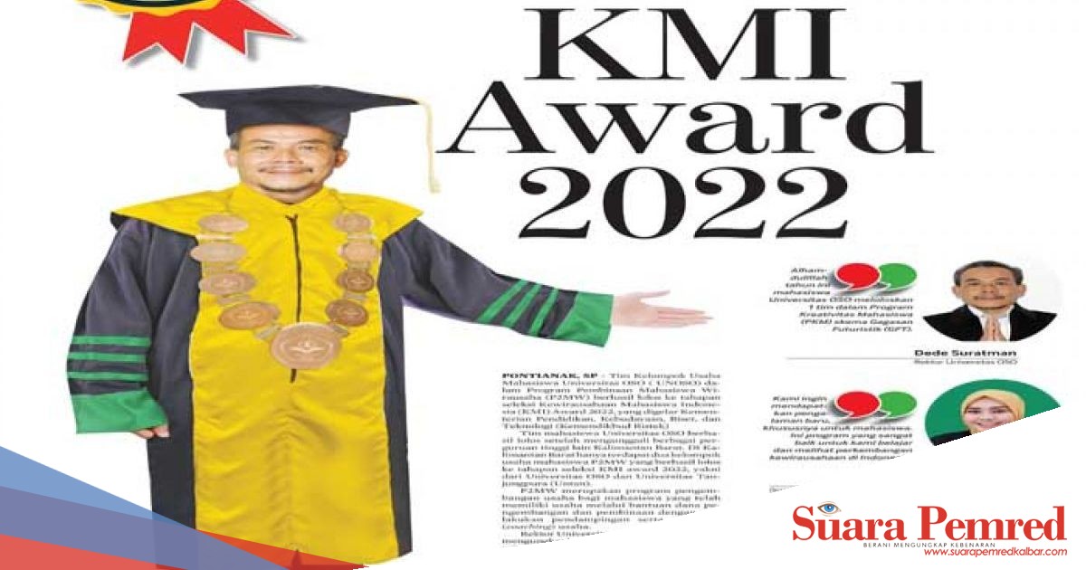 Kalahkan Sejumlah Perguruan Tinggi di Kalbar, Mahasiswa UNOSO Lolos KMI ...