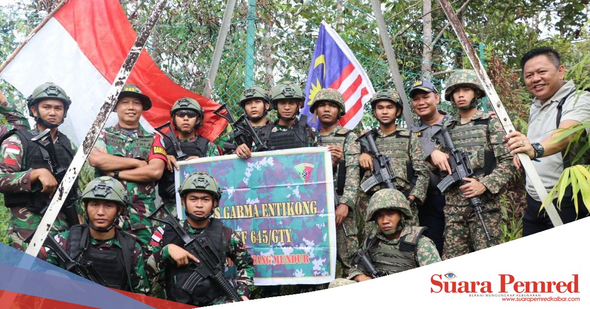 Tim Dispenad Kunjungi Pos Makotis Satgas Pamtas RI-MLY Yonif 645/Gty ... Tim Dispenad Kunjungi Pos Makotis Satgas Pamtas RI-MLY Yonif 645/Gty ...