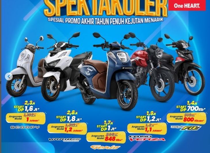 Dua Jagoan Honda Dapat Promo SPEKTAKULER Astra Motor Kalbar di Akhir ...