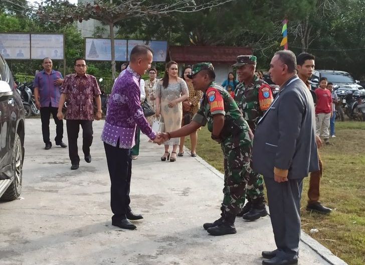 Danramil Rungan Pastikan Rasa Aman Pada Safari Natal yang Dihadiri ...