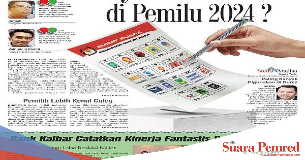 Pro Kontra Sistem Proporsional Tertutup, Rakyat Coblos Partai di Pemilu ...