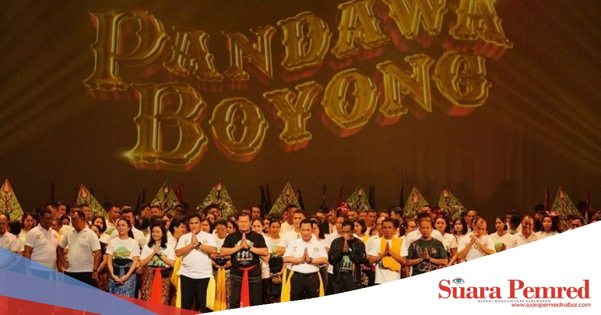 Pemerannya Panglima TNI dan Kapolri, TNI AL Gelar Pagelaran Wayang ...