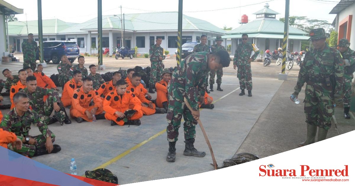 Gelar Latihan Survival Dasar "Alap Mandau 23", Lanud Supadio Uji ...