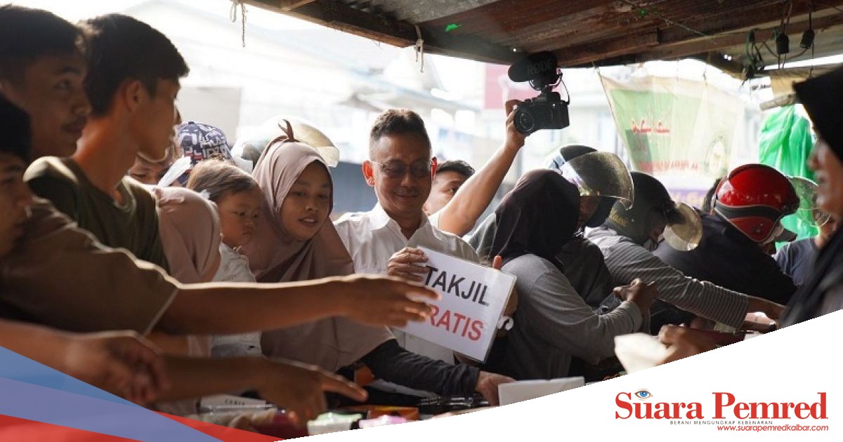 Aksi Wako Edi dan Evan Hobby Makan Borong dan Gratiskan Takjil ...
