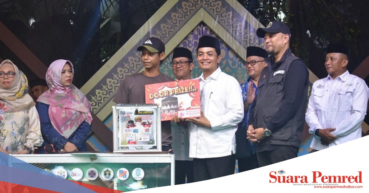 Pemkot Pontianak Pencabutan Hadiah Undian Kampong Ramadan Kreatif 2023 ...