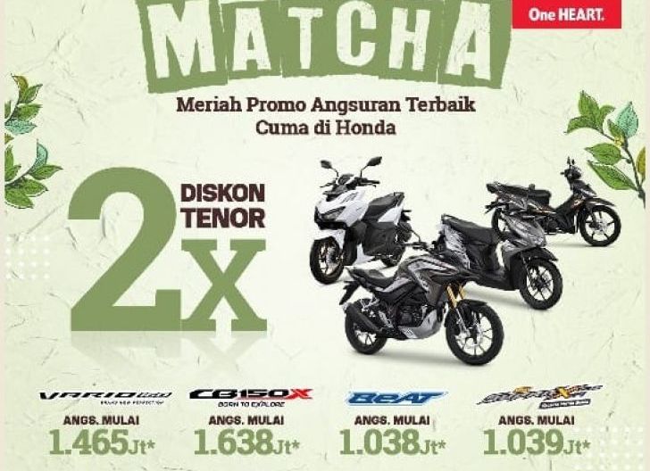 Berikan Tawaran Menarik, Ini Promo MATCHA Astra Motor Kalbar di Bulan ...