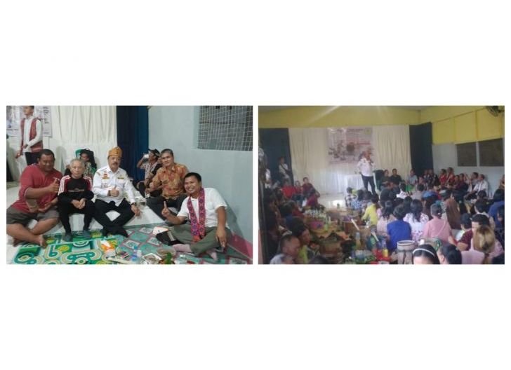 Wabup Ontot Resmikan Pembukaan Gawai di Desa Sontas Entikong ...