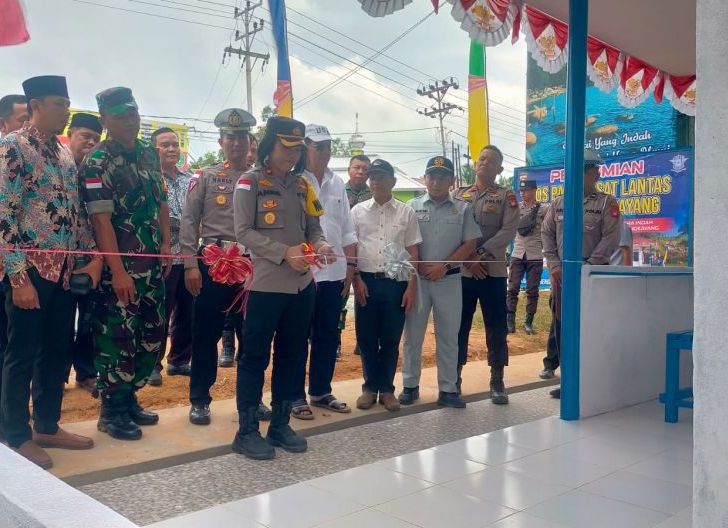 Pos Pantau Depan Samudera Indah di Resmikan — Suarapemredkalbar.com