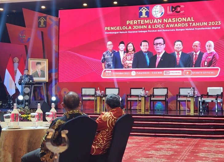 LDCC Awards 2023, Kepala BPHN Tekankan Penyebarluasan Informasi Hukum ...