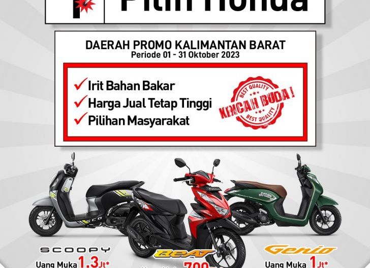 Banyak Potongan Tenor dan Angsuran, Promo Pilih Honda untuk Konsumen di ...