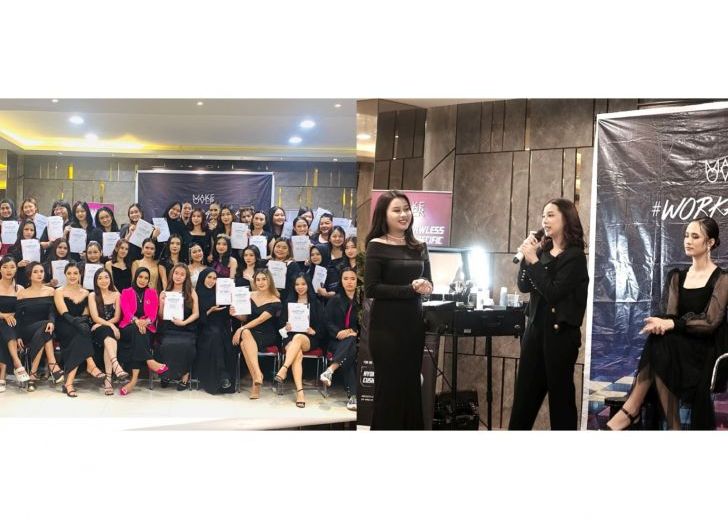 Gandeng MUA Hela, Make over Pontianak Gelar Workshop International Glam ...