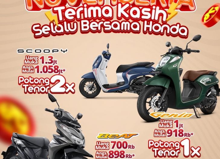 Diskon Angsuran dan Tenor hingga 2 Kali, Ini Promo Novemberia dari ...