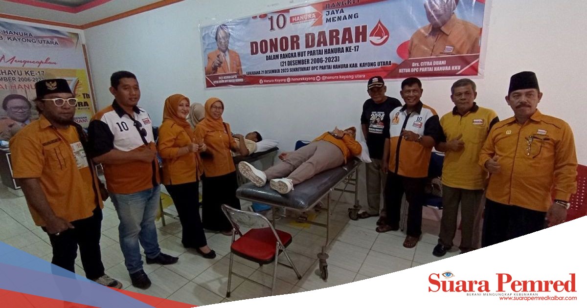 Pengurus DPC Partai Hanura Gelar Berbagai Kegiatan dalam Rangka HUT ...