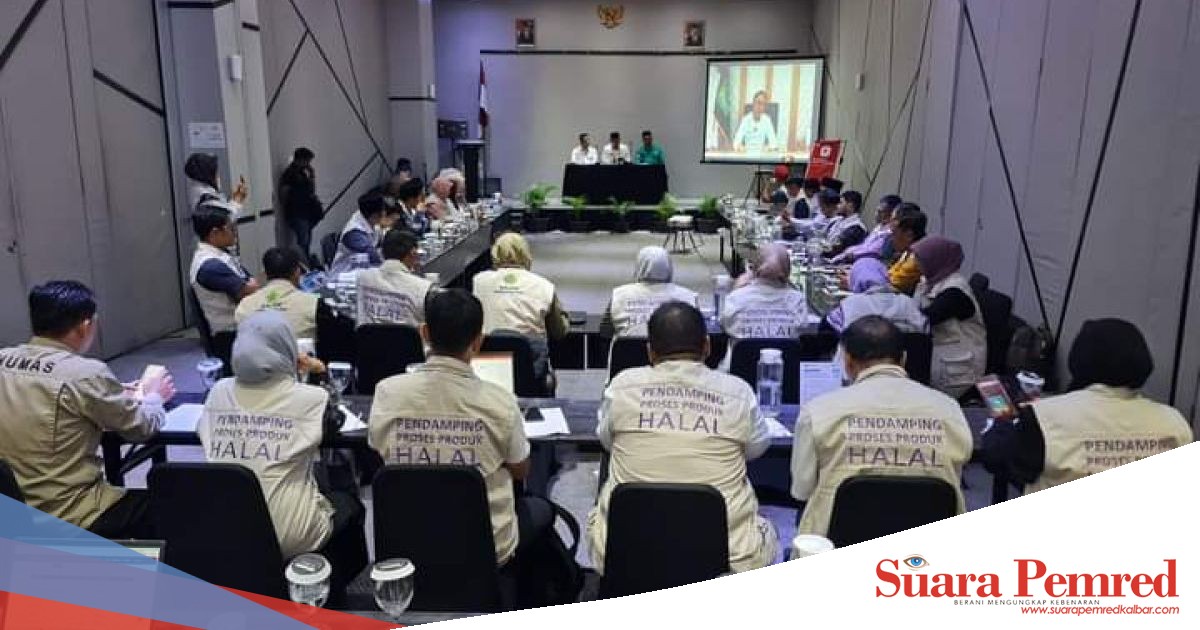 Kaharudin: Kita Harus Proaktif Gencarkan Sosialisasi Sertifikat Halal ...
