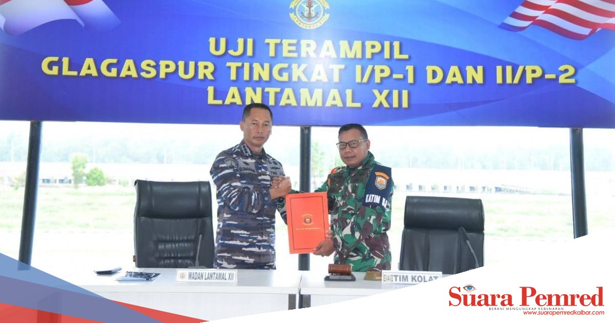 Tim Kolat Koarmada I Tutup Uji Terampil Glagaspur Tingkat I/P1 dan ...