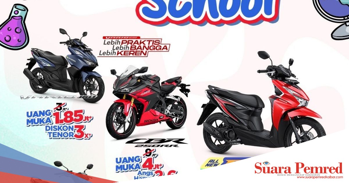 Promo Honda Back To School Berikan Tawaran Menarik untuk Kepemilikan ...