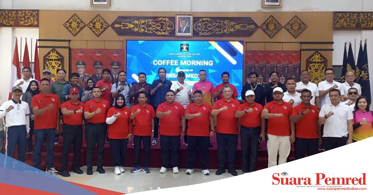 Kemenkumham Kalbar Gelar Coffee Morning Bersama Insan Media ...