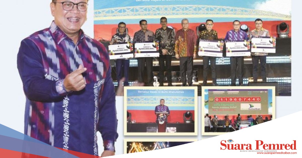 Malam Puncak Penarikan Undian Simpeda, Nasabah Bank Kalbar Nanga Pinoh ...