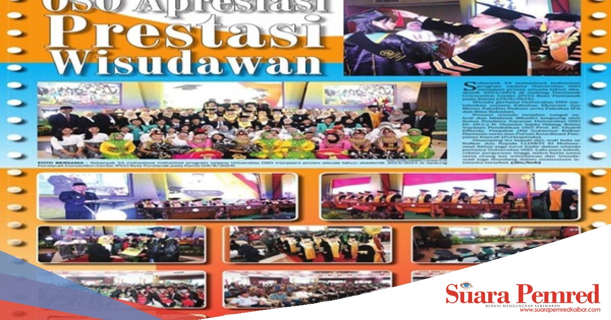 Semarak Wisuda Pertama UNOSO, OSO Apresiasi Prestasi Wisudawan ...