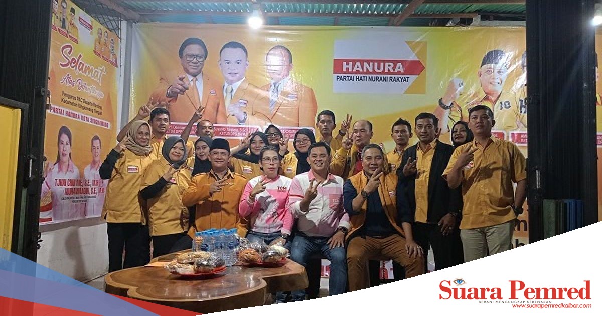 Uray Apriandi Dilantik Sebagai Ketua PAC Hanura Singkawang Tengah ...