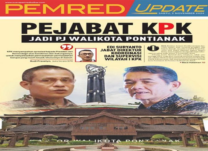 Pejabat KPK Jadi Pj Walikota Pontianak, Edi Suryanto Jabat Direktur ...