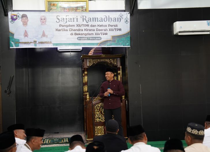Pangdam Tanjungpura Safari Ramadhan ke Bekangdam XII/Tpr ...