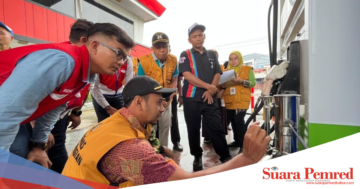 Tim Pengawasan Uji Tera Pompa SPBU Coco Paris II, Sinergi Pertamina dan ...