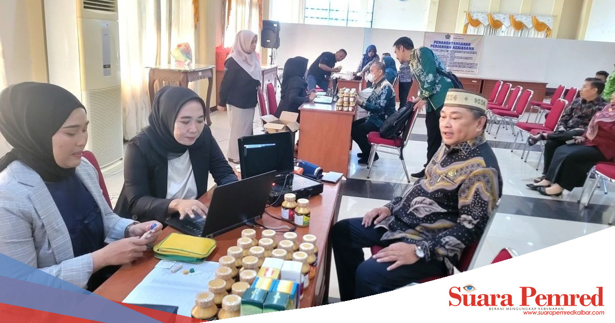 Kerjasama dengan Kimia Farma, ASN Kemenag Kalbar Lakukan Pemeriksaan ...