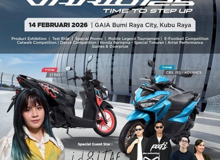 Regional Public Launching All New Honda Vario 125 astra Motor Kalbar ...