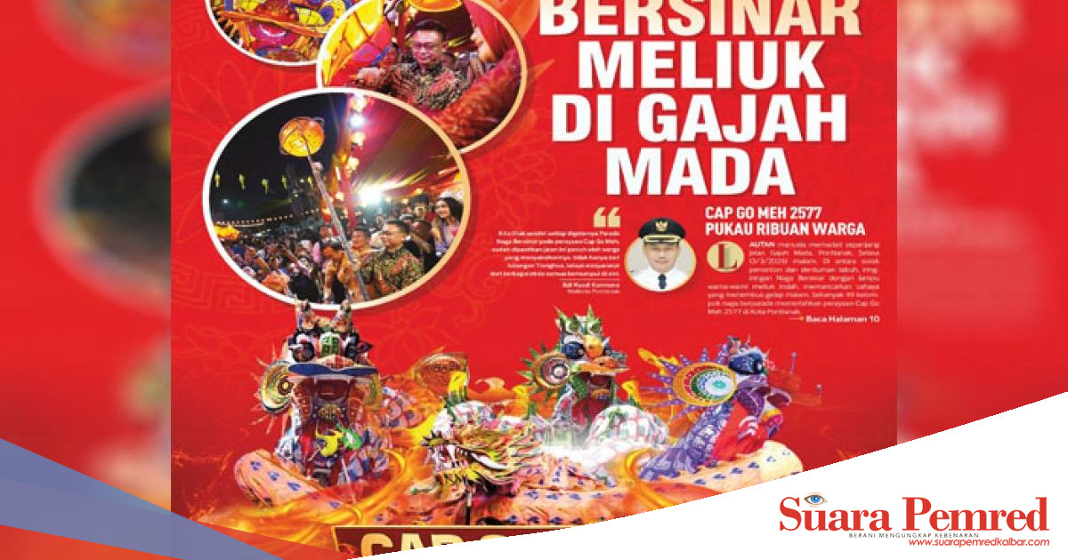 49 Naga Bersinar Meliuk di Gajah Mada, Cap Go Meh 2577 Pukau Ribuan ...